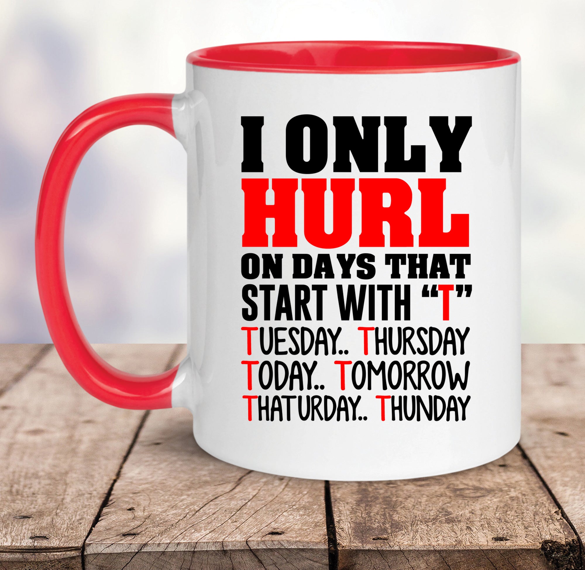 Funny Hurling Gift for GAA Fans | Irish Humour Design – JungleMug